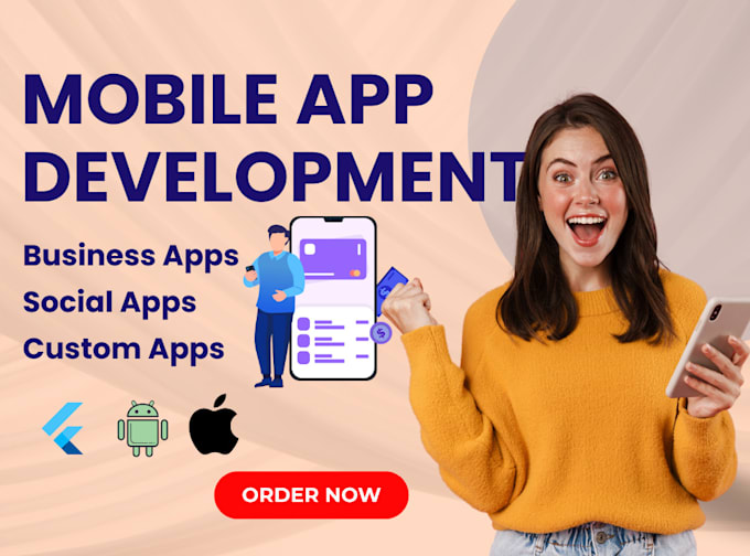 Develop flutter app for ios and android by Shazaib_danish1 | Fiverr