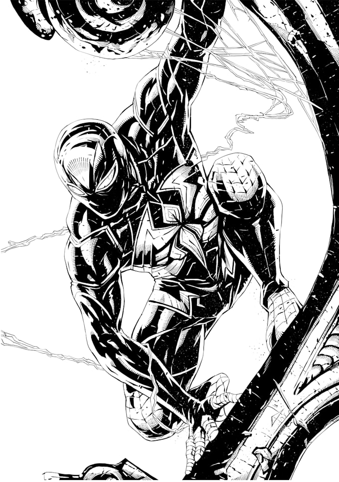 Draw and design cool your comic character by Oswald2020 | Fiverr