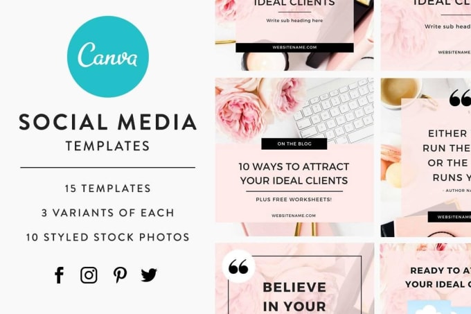 Deliver 500 editable canva posts to go viral by Aeman_27 | Fiverr