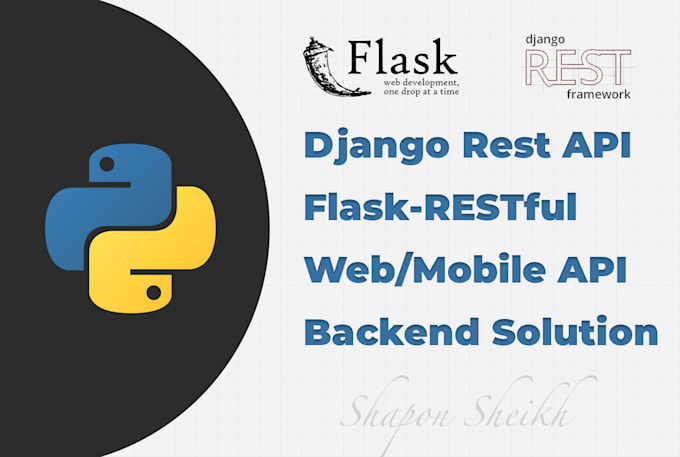 Make applications with fatsapi, django, python, mongodb by Graphicsincbd | Fiverr