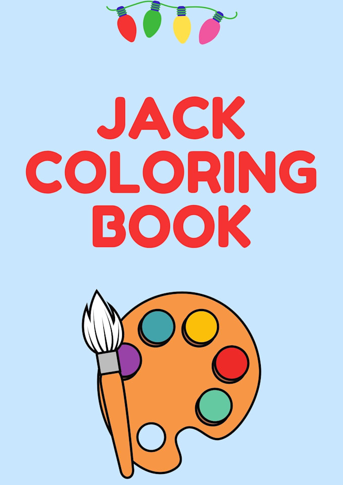 Design a coloring book for your child name by Abdullabzoor | Fiverr