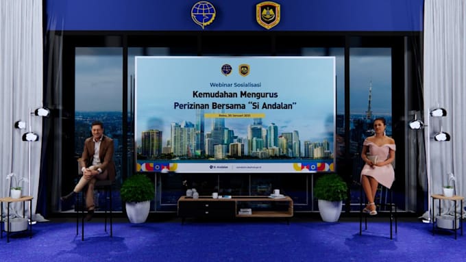 3d virtual event background discount by Faisalnoor98 | Fiverr