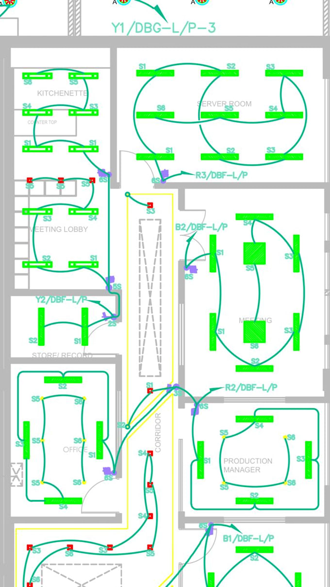 Design electrical drawings 2d by Muhammaddani410 | Fiverr