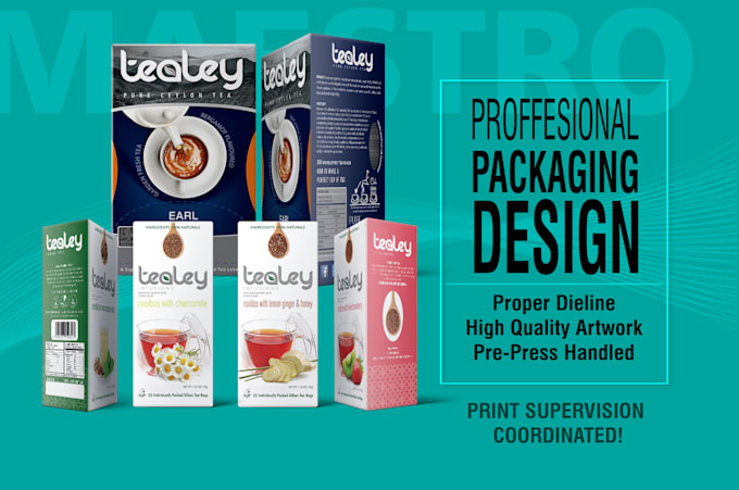 Design amazing packaging for you by Maestropack | Fiverr