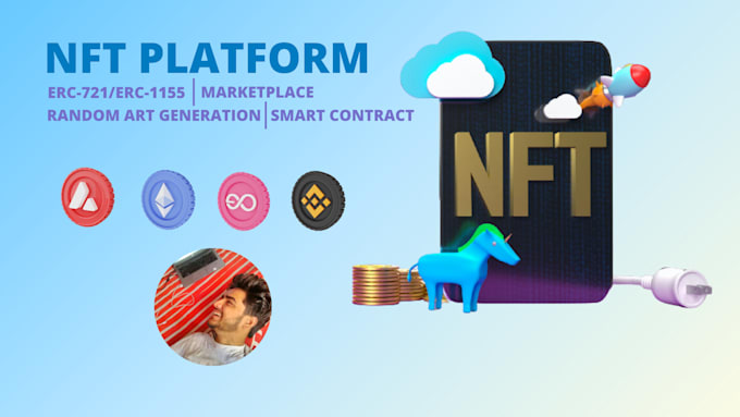 Develop erc721 nft smart contract by Prozeb | Fiverr