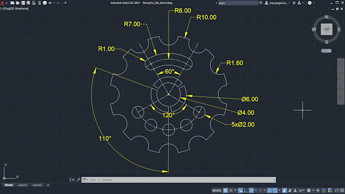 Do autocad 2d drawings and plates by Artmilkeu | Fiverr