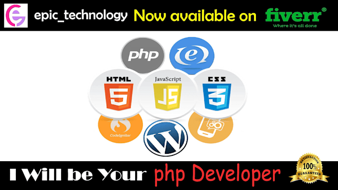 Do php, mysql, js web development by Epic_technology | Fiverr