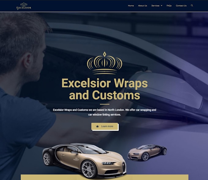 Build a modern fully custom website with a unique web design by ...