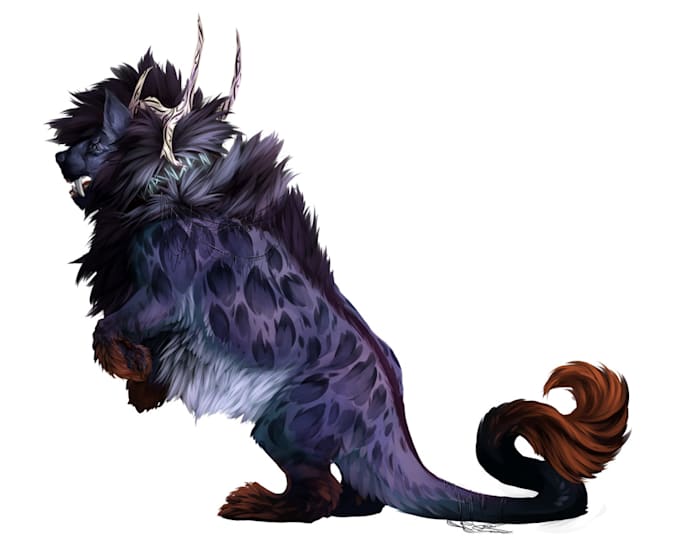Draw your fantasy creature in quality digital art by Creaturesbybee ...