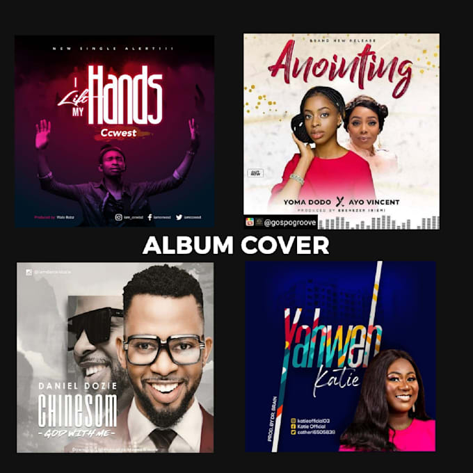 Design a unique gospel album cover and cd cover by Idigitalspace | Fiverr