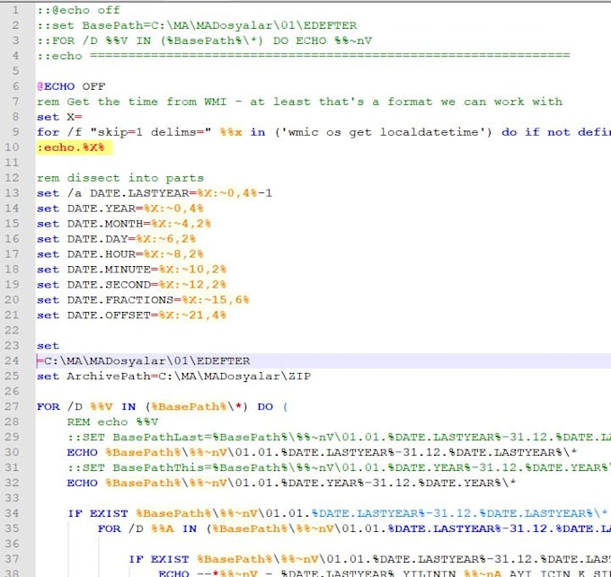 Do the batch script you need by Active_worker_1 | Fiverr