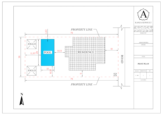 Draw site plan or plot plan for city permit less than 24 hours by ...