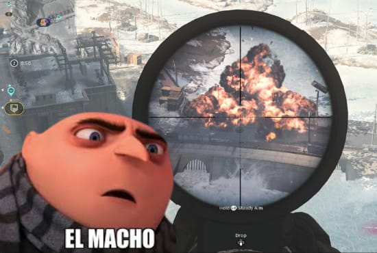 Editar tus videos de warzone con memes graciosos by Tecva360 | Fiverr