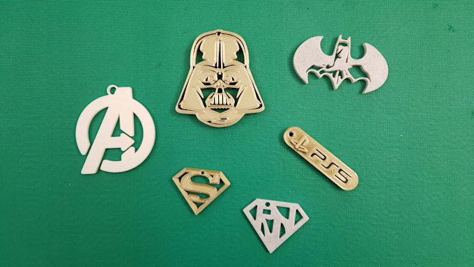 Make awesome keyrings customised as you want by Project3diy | Fiverr