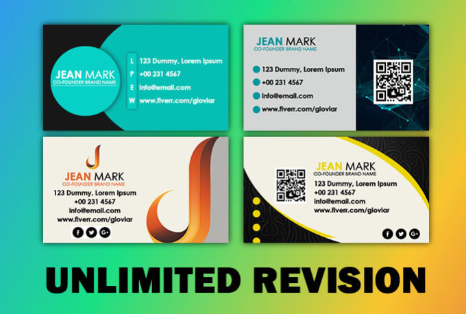 Design outstanding business card print ready by Gioviar | Fiverr