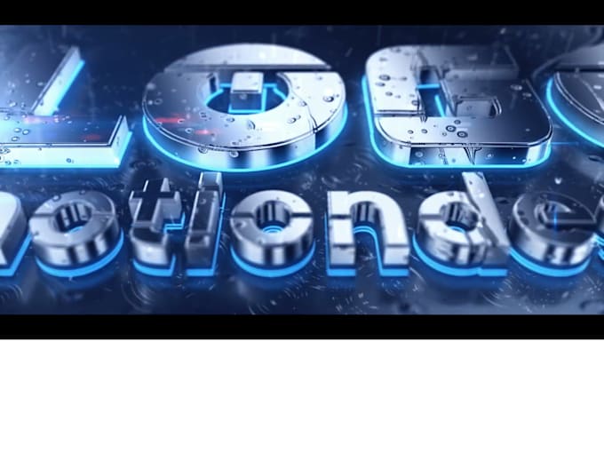 Create professional 3d logo animation video intro or outro by ...