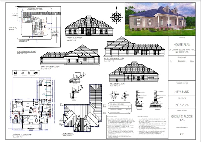 2d Architectural House Designs