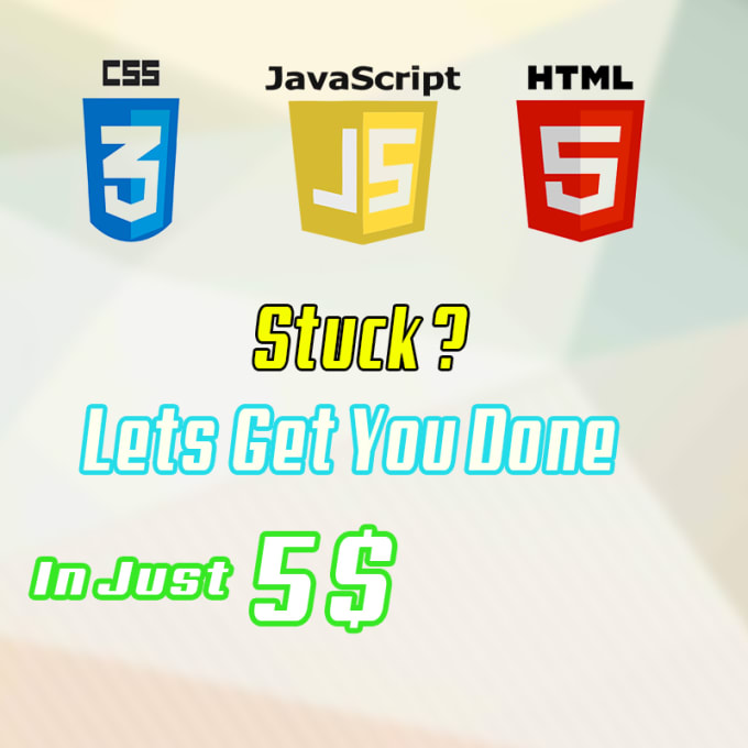 Create Fix Html Css Javascript Code By Imhacsofthub Fiverr