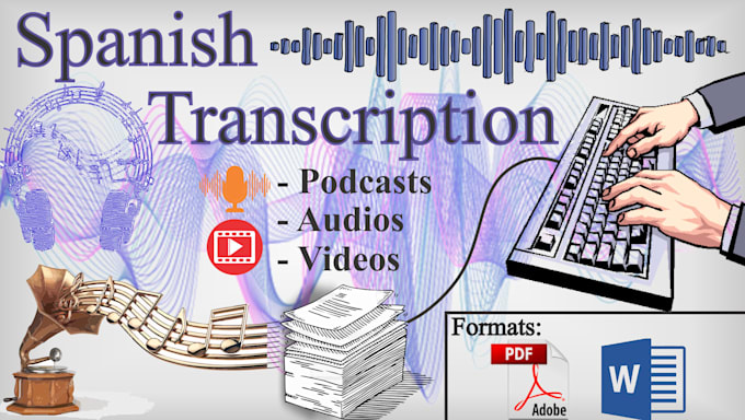 Fast and professional transcripts in spanish by Arquicarlosp | Fiverr