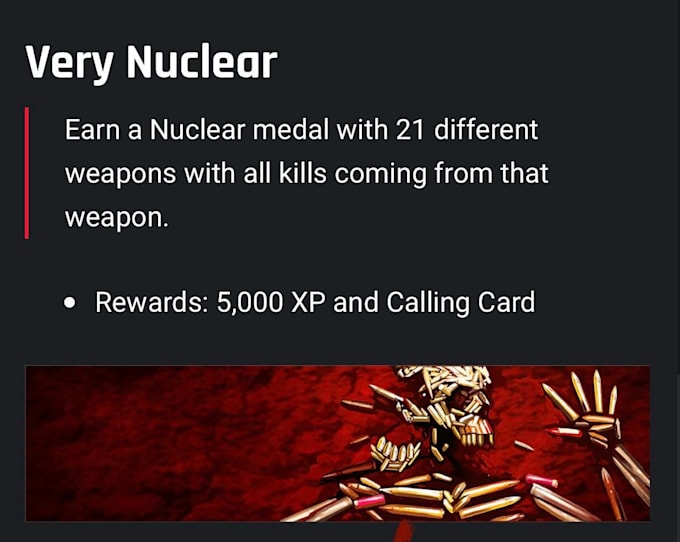 Get you nuclear or complete challenges on cold war by Cod_callingcard ...