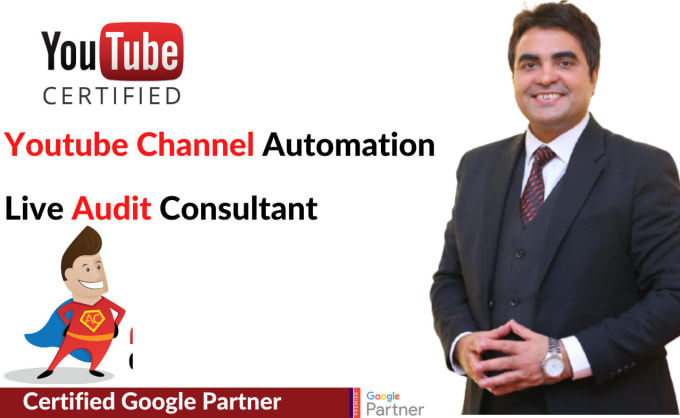 Be your youtube consultant for the whole channel audit by Asimlinks786 ...