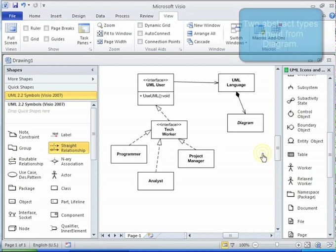 Use Case Diagram Visio