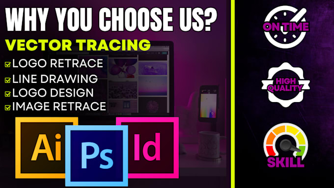 Vectorise your logo, image or hand drawn sketch by Maryamsheikh112 | Fiverr