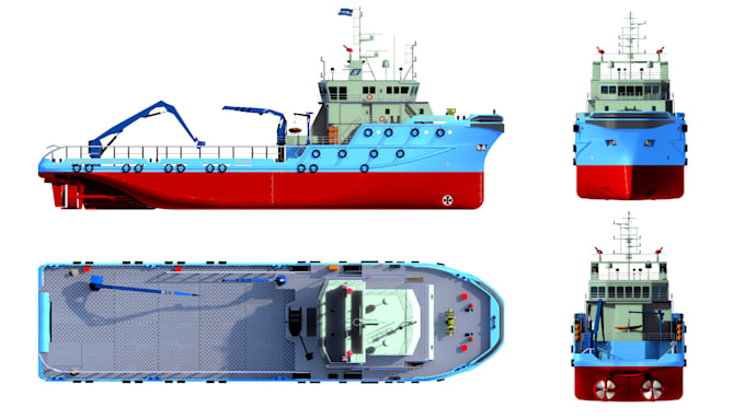 Diseña tu barco, yate o nave personalizada en 2d y 3d