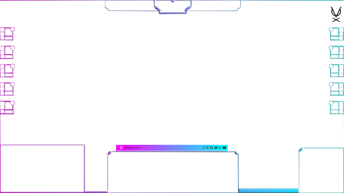 Do overlay for your channel on twitch or yt by Eug3o_ | Fiverr
