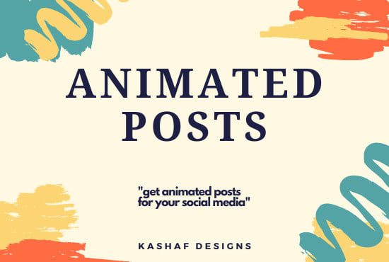 Create animated social media posts via canva by Kashafdesigns | Fiverr