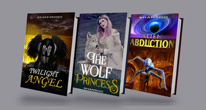 Create createspace cover, kindle cover, kdp book cover by Khansoo | Fiverr