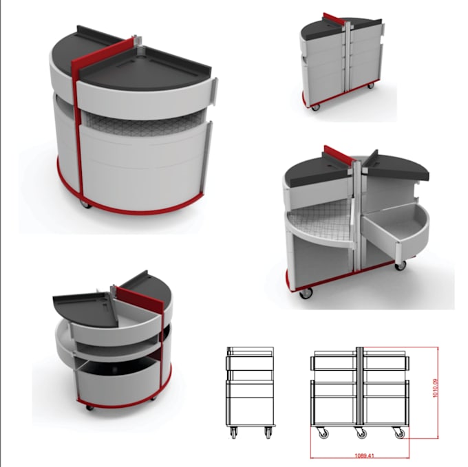 3d modeling in solidworks and realistic rendering by Diegozelcer | Fiverr