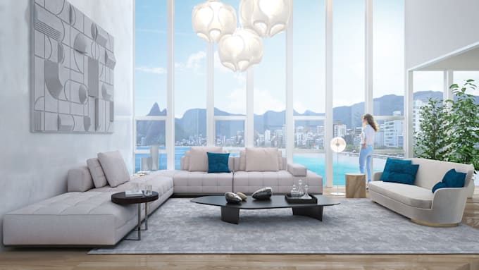 Create high end 3d images for your project by Brunoperez_ | Fiverr