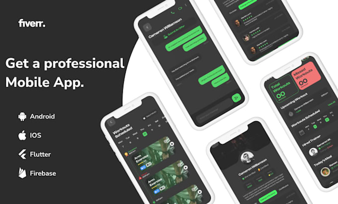 Be your full stack mobile app developer for android and ios by Ontracx | Fiverr