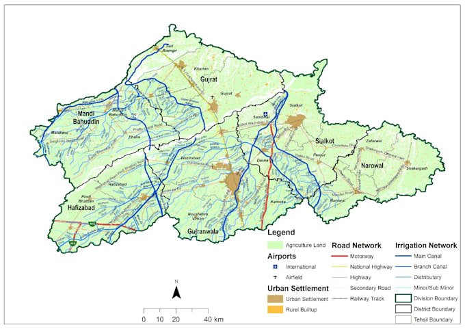 Remote sensing projects and all analysis in envi erdas qgis by ...