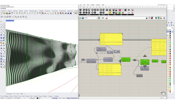 Create your grasshopper script by Hamidmadarati | Fiverr