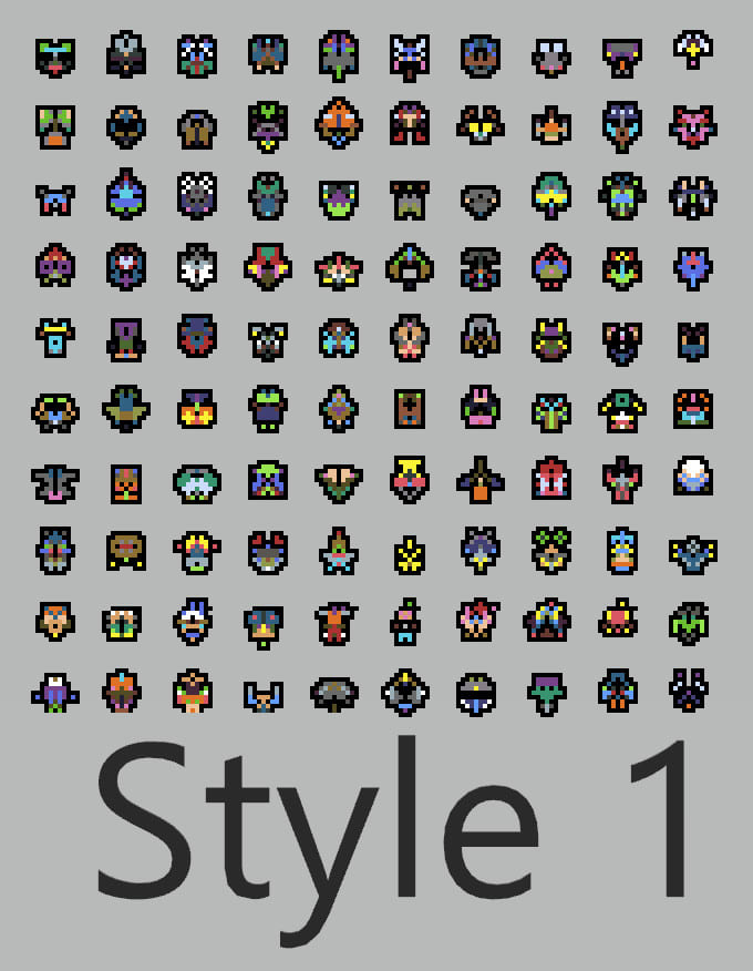 Create randomly generated pixel art with my software by Alex_codes | Fiverr