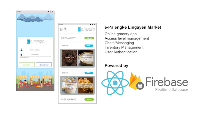 Create a react native app by Amaimasque | Fiverr