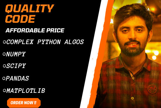 Code Numpy Scipy Pandas Matplotlib Machine Learning Deep Learning Projects By Profaneeq