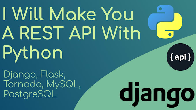 Make a rest api using python and set it up on a server by Codevenkat ...