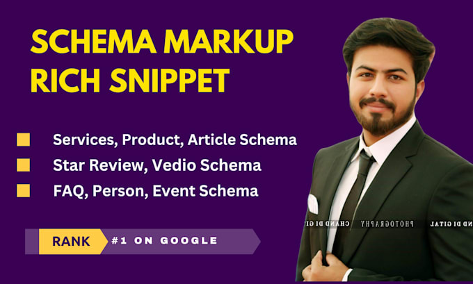 Implement schema markup , rich snippets to boost website by Rehman_khurshed | Fiverr