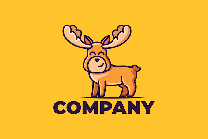 Create a super cute animal logo design for you by G_mugia | Fiverr