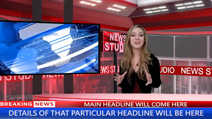 Read your script as a breaking news program by Holdaz | Fiverr