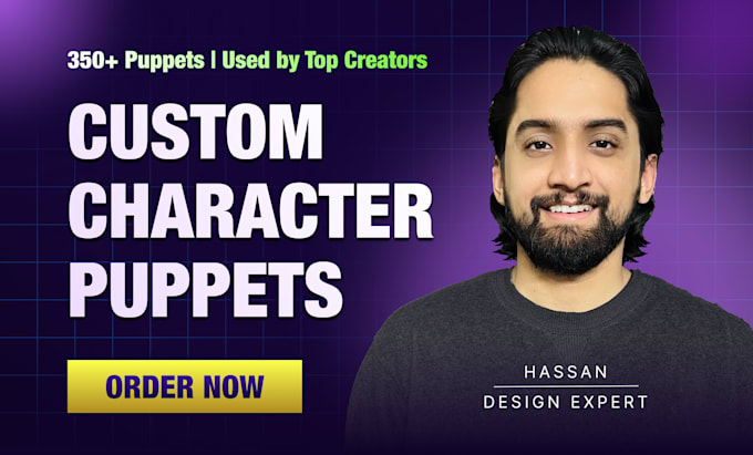 Skyrocket your content with a premium adobe character puppet by ...