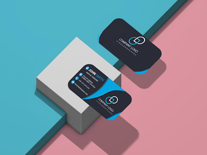 Create eye catching business cards for you by Azaanali559 | Fiverr