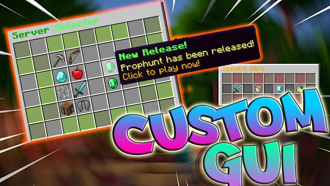 Create custom minecraft panels for your minecraft server by ...