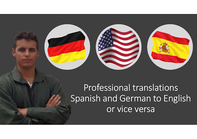 Professionally translate spanish, english and german by Alvarobabe | Fiverr