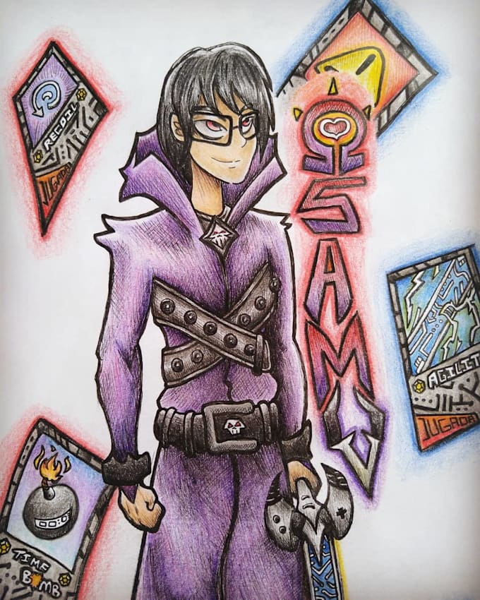 Draw comic style characters for you by Samcle_v | Fiverr