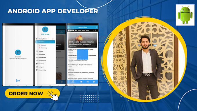 Do android app development in java and kotlin by Sam171998 | Fiverr
