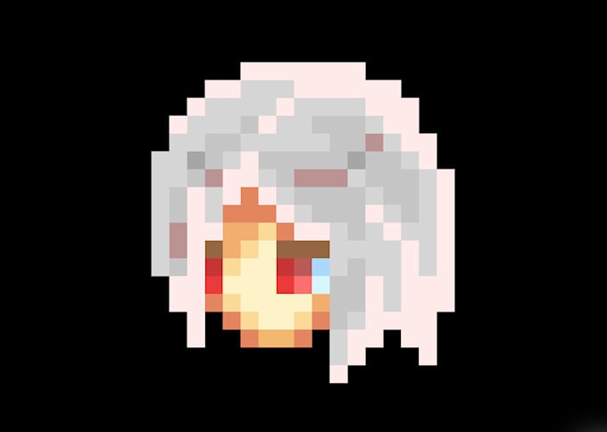 Draw your simple pixel character by Necromancer0 | Fiverr